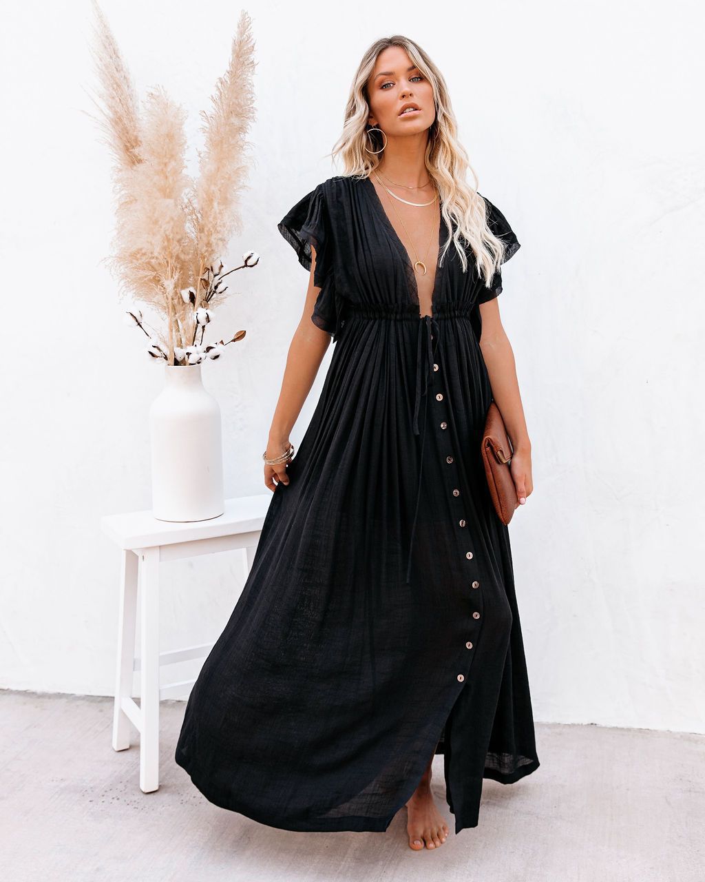 Coleen - Airy Maxi Dress – Bennet & Clarke